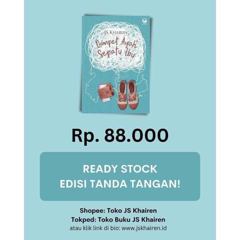 Jual Dompet Ayah Sepatu Ibu | Shopee Indonesia