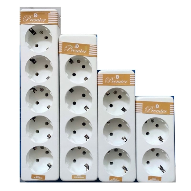 Jual DP 572 Premier Stop Kontak Arde Cabang 2/3/4/5 Lubang Colokan ...