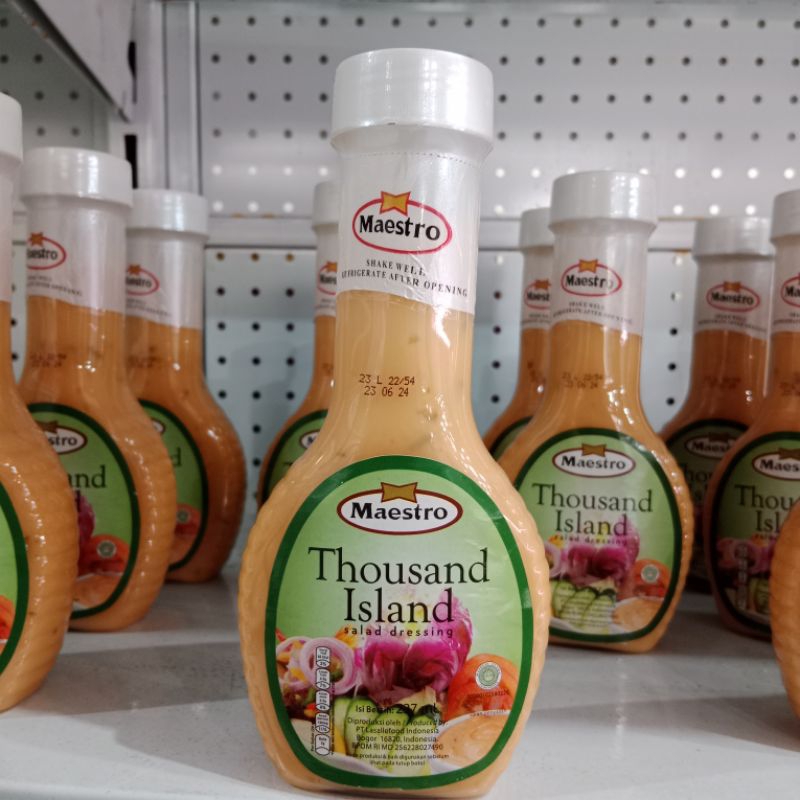 Jual Salad Dressing Thousand Island Maestro btl 237ML | Shopee Indonesia