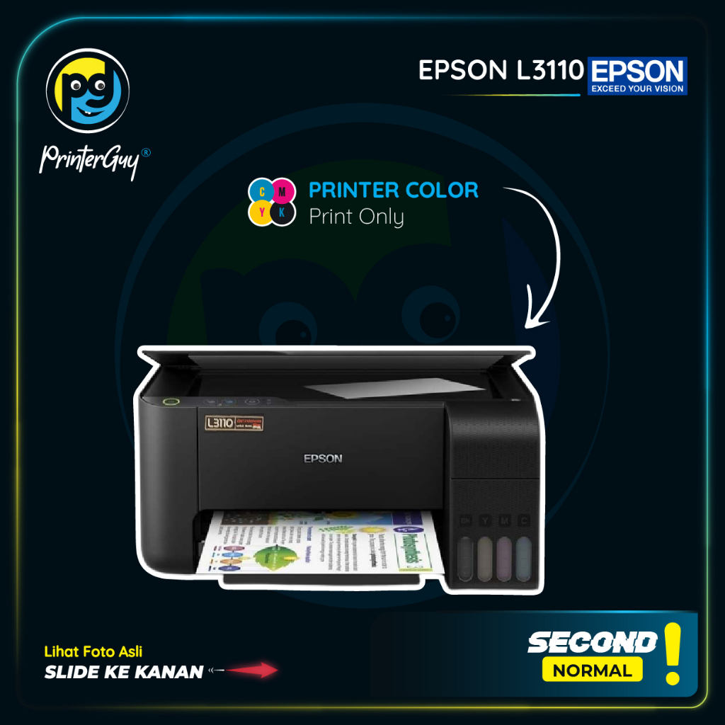 Jual Printer Warna Epson EcoTank L3110 Print scan copy | Shopee Indonesia