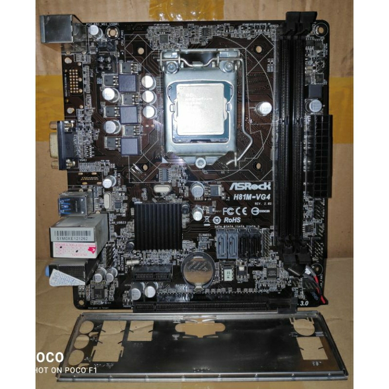 Jual Paket Asrock H81 + Core i7 4790 Lga 1150 Gen 4 | Shopee Indonesia