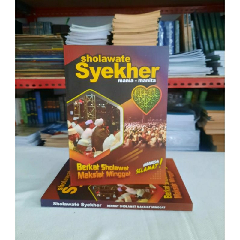 Jual BUKU SHOLAWAT SHOLAWATE SYEKHER Mania - Manita Soft cover | Shopee ...