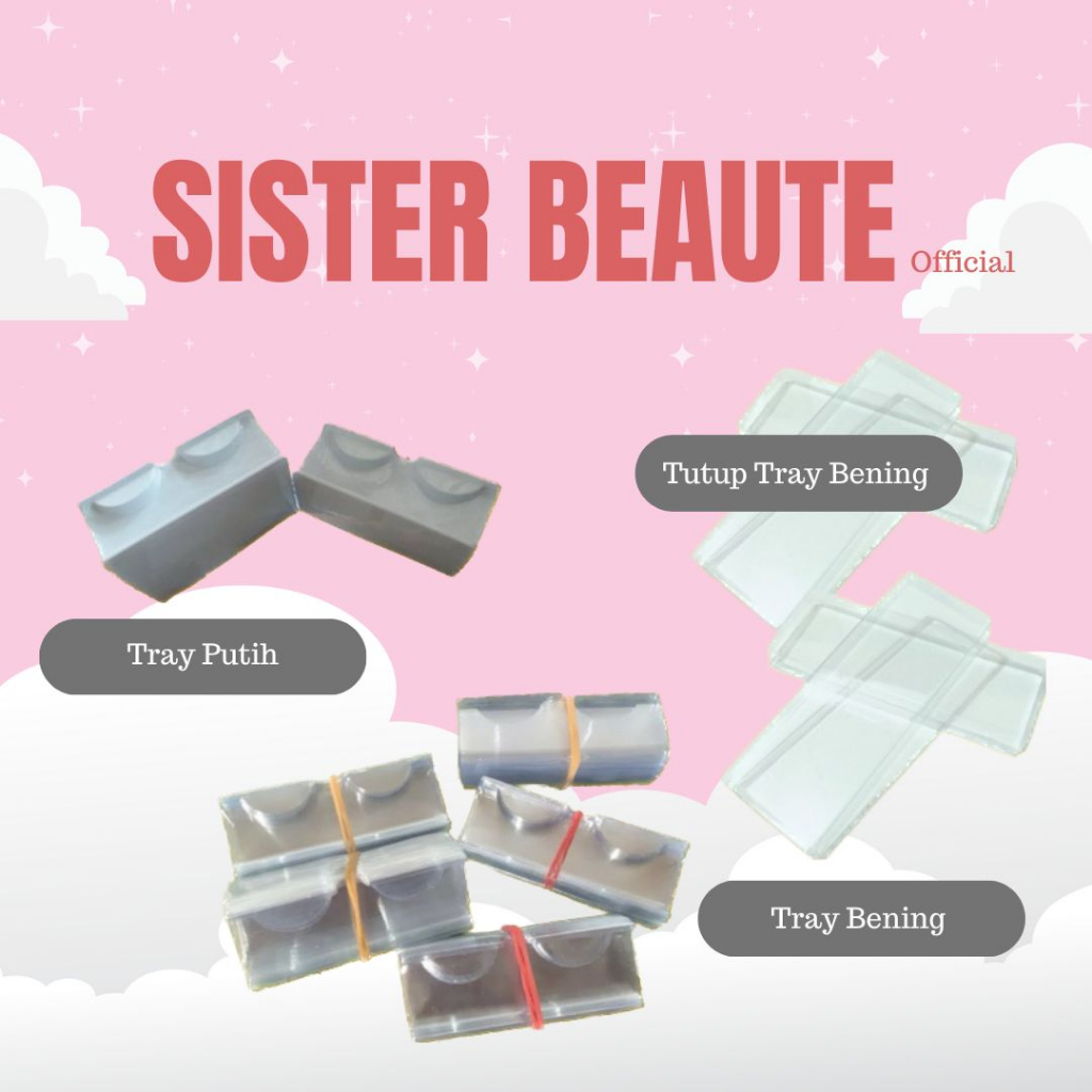 Jual SISTER BEAUTE - TRAY BULU MATA PALSU KOTAK BULU MATA TRAY BENING ...