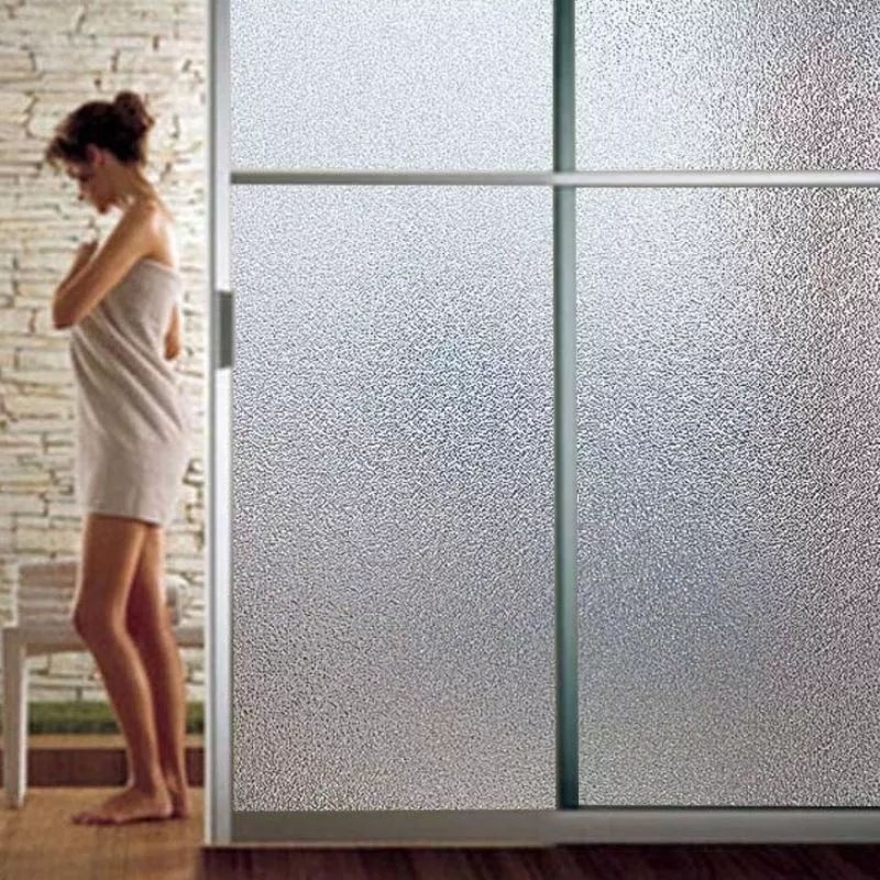 Jual STICKER KACA SANDBLAST PUTIH ES BLUR UNTUK PRIVASI KACA KAMAR ...
