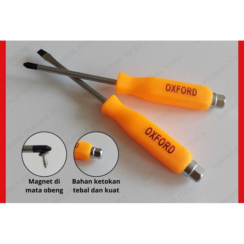 Jual OBENG OXFORD (+) BUNGA & (-) BELAH | Shopee Indonesia