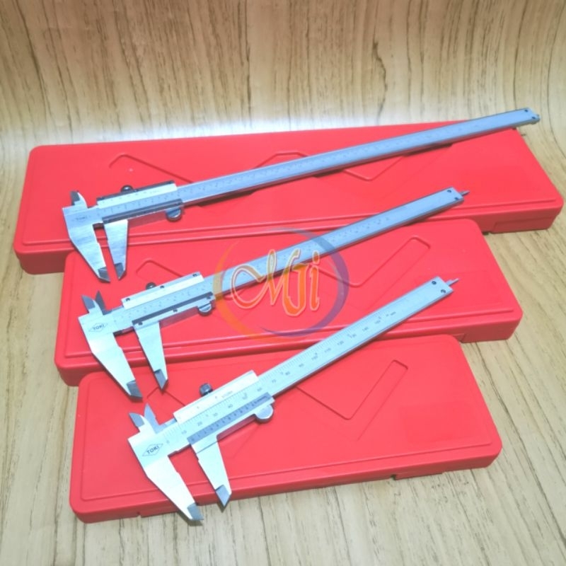 Jual Sigmat Vernier Caliper 6 inch 8 inch 12 inch TOKI Japan Jangka Sorong Manual Original ...