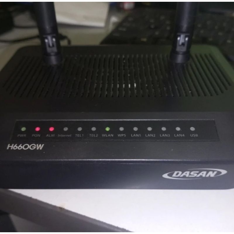 Jual modem rauter dasan h660w kondisi normal unit + adaktor | Shopee ...