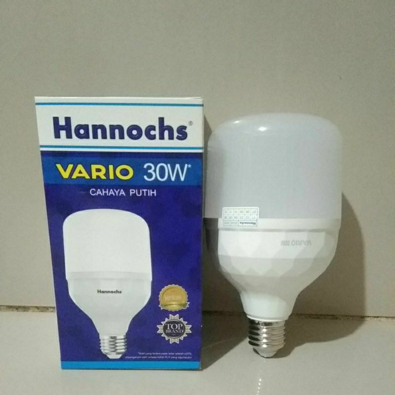 Jual lampu led hannochs vario 30 watt cahaya putih | Shopee Indonesia