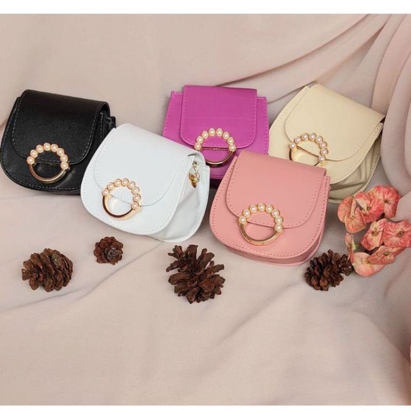Jual Tas Mini Baby Hara Mutiara Lucu | Slingbag Mini Korean Style ...
