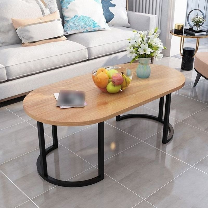 Jual MEJA TAMU MINIMALIS OVAL PANJANG / MEJA BESI KEKINIAN / MEJA ... Jual MEJA TAMU MINIMALIS OVAL PANJANG / MEJA BESI KEKINIAN / MEJA ...