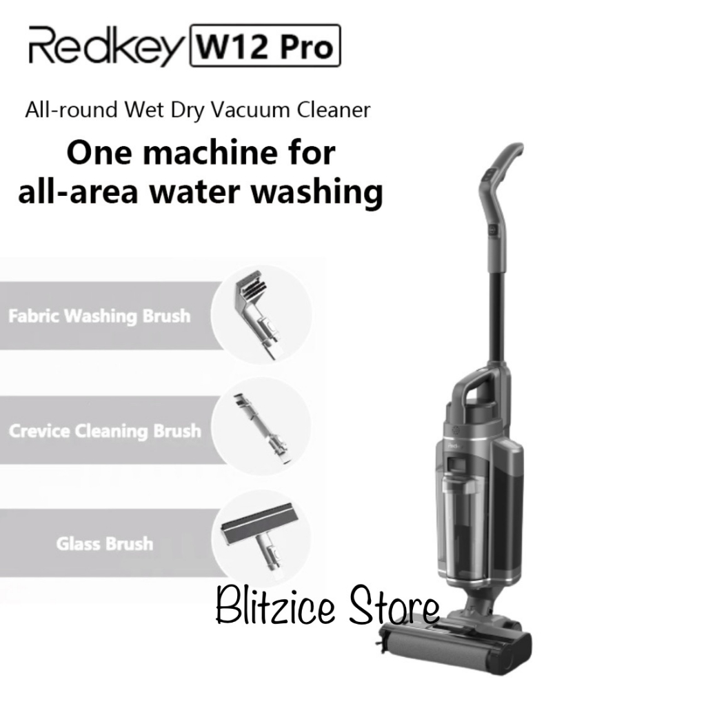 Jual Redkey W12 Pro All Round Wet Dry Vacuum Cleaner Car Sofa Mopping ...