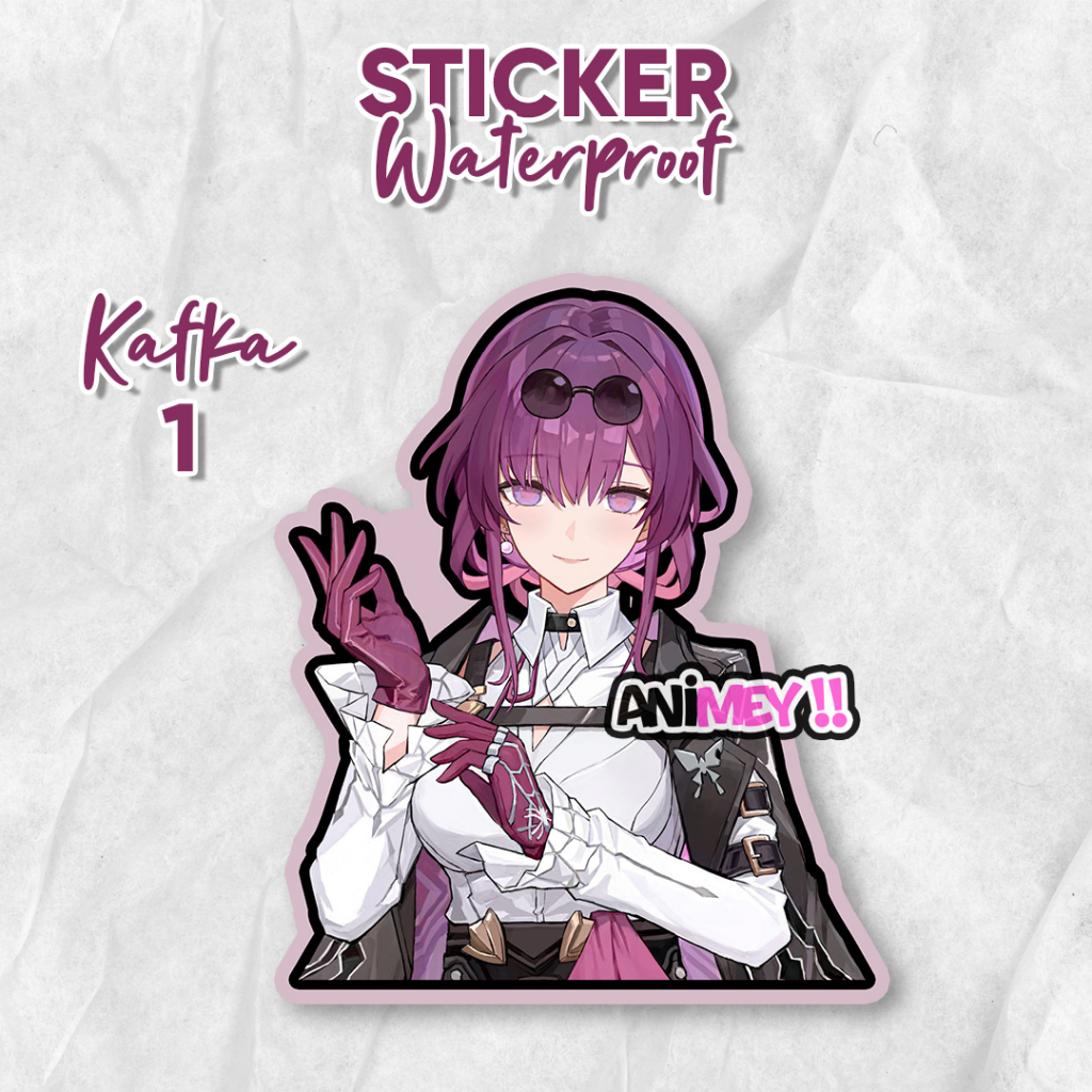 Jual Stiker Kafka Star Rail / Sticker Anime Waterproof | Shopee Indonesia