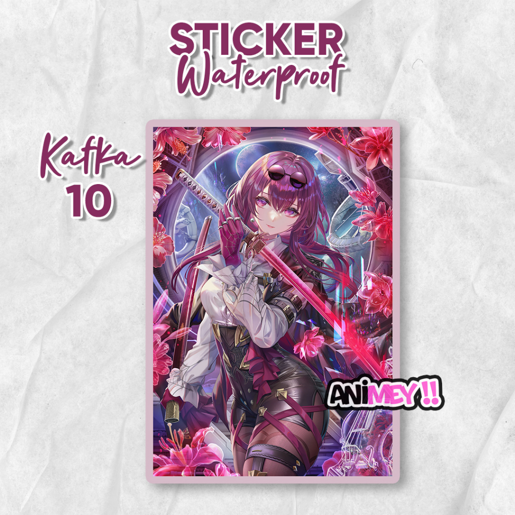 Jual Stiker Kafka Star Rail / Sticker Anime Waterproof | Shopee Indonesia