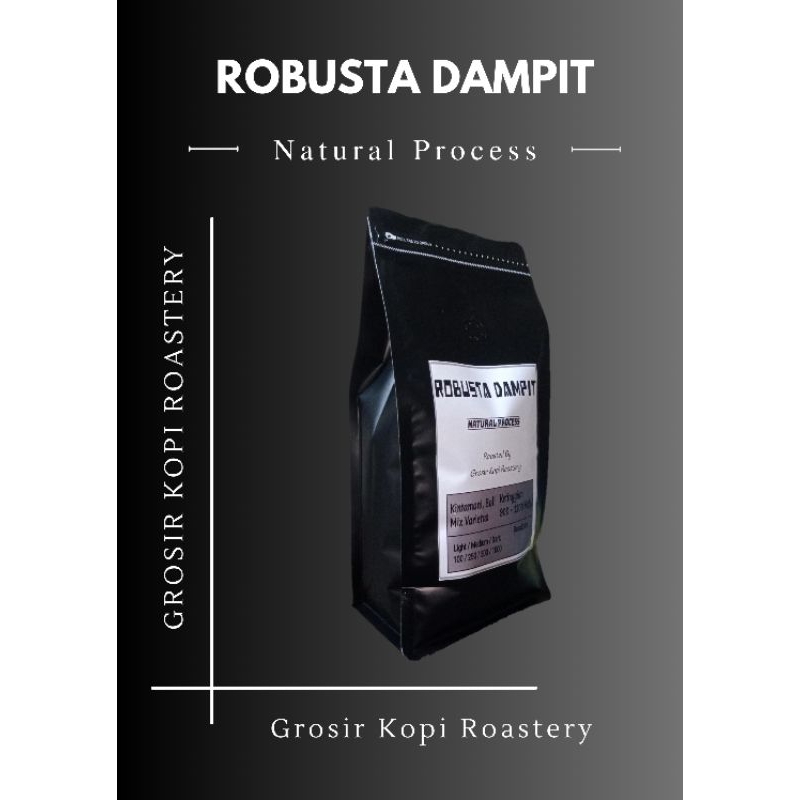 Jual Kopi Robusta Dampit 100/250/500/1000Gram (Biji/Bubuk) | Shopee ...