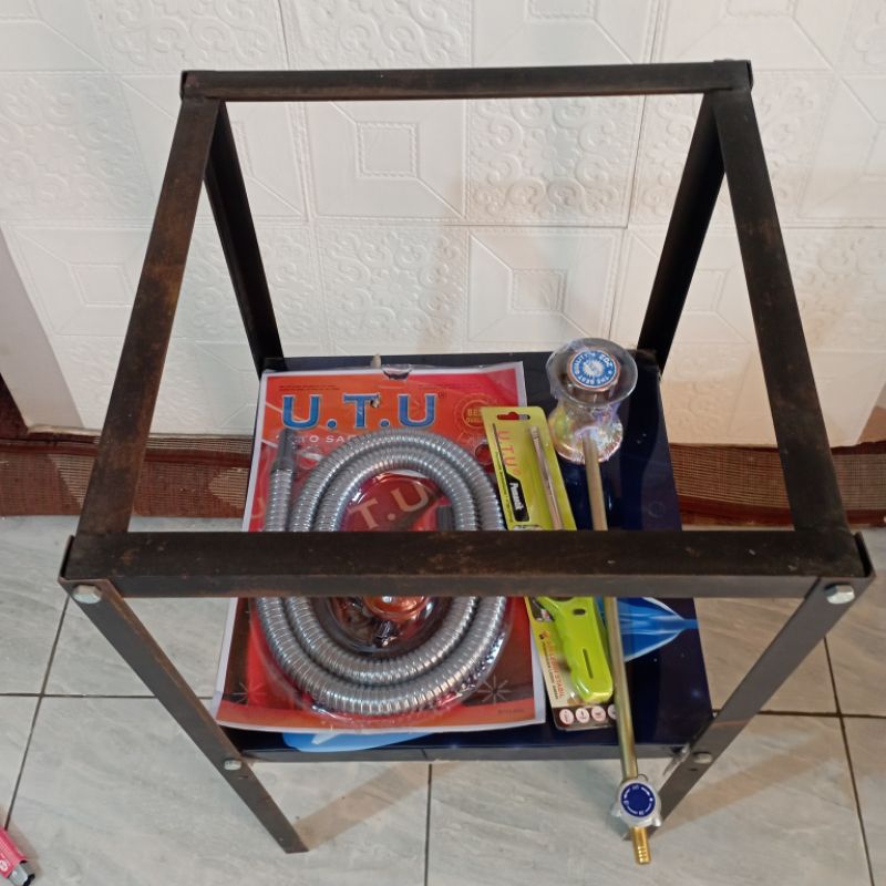 Jual boot meja dandang mie ayam/boot meja dandang odeng+ kompor ...