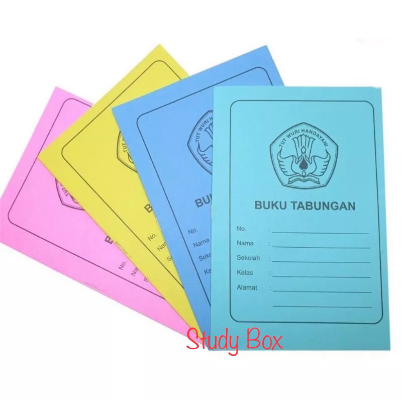 Jual 10pcs BUKU TABUNGAN BAGUS Buku Tabungan Sekolahan / Buku Tabungan ...