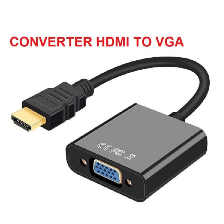 Jual converter hdmi to vga standart hdmi male to vga female | Shopee Indonesia