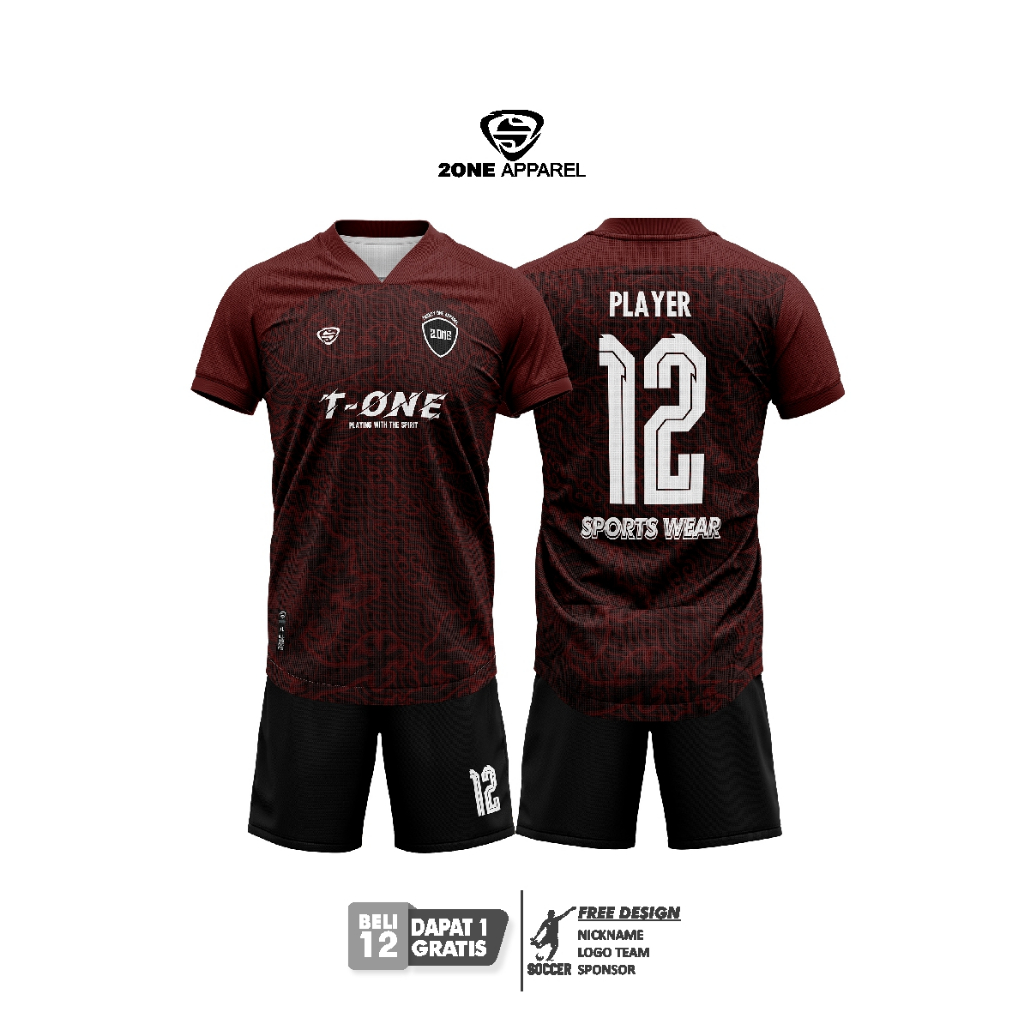 Jual JERSEY FUTSAL CUSTOM FULL PRINT BAHAN DRYFIT MILANO & NIKE PREMIUM | Shopee Indonesia