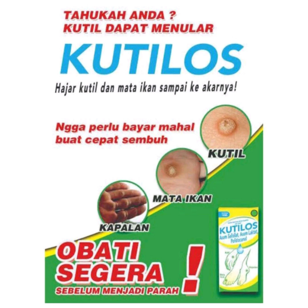 Jual KUTILOS 10ml ( OBAT UNTUK MATA IKAN, KUTIL DAN KAPALAN ...