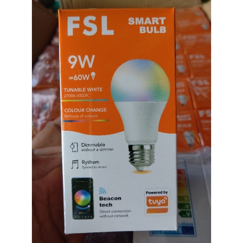 Jual LED SMART BULB FSL 9W Lampu Pintar Control Via aplikasi | Shopee ...