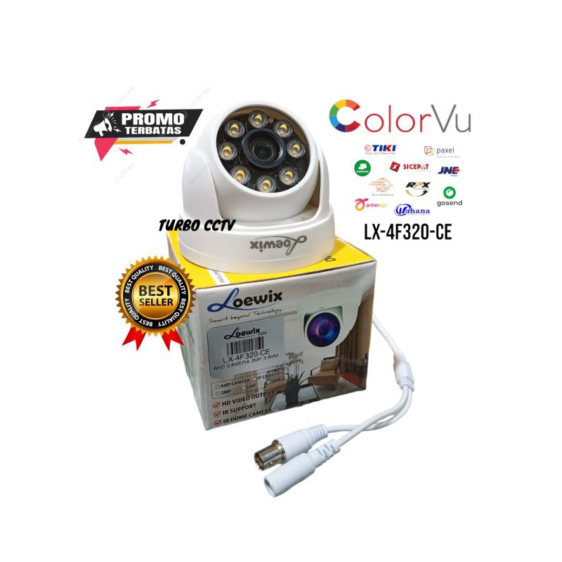Jual INTERLUC CCTV AHD HD 2MP INDOOR NIGHT COLORVU - CAMERA | Shopee Indonesia