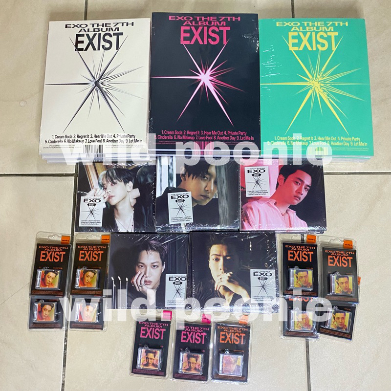 Jual [PELUNASAN] EXO 7th ALBUM - EXIST SEALED PILIH VERSI | Shopee Indonesia