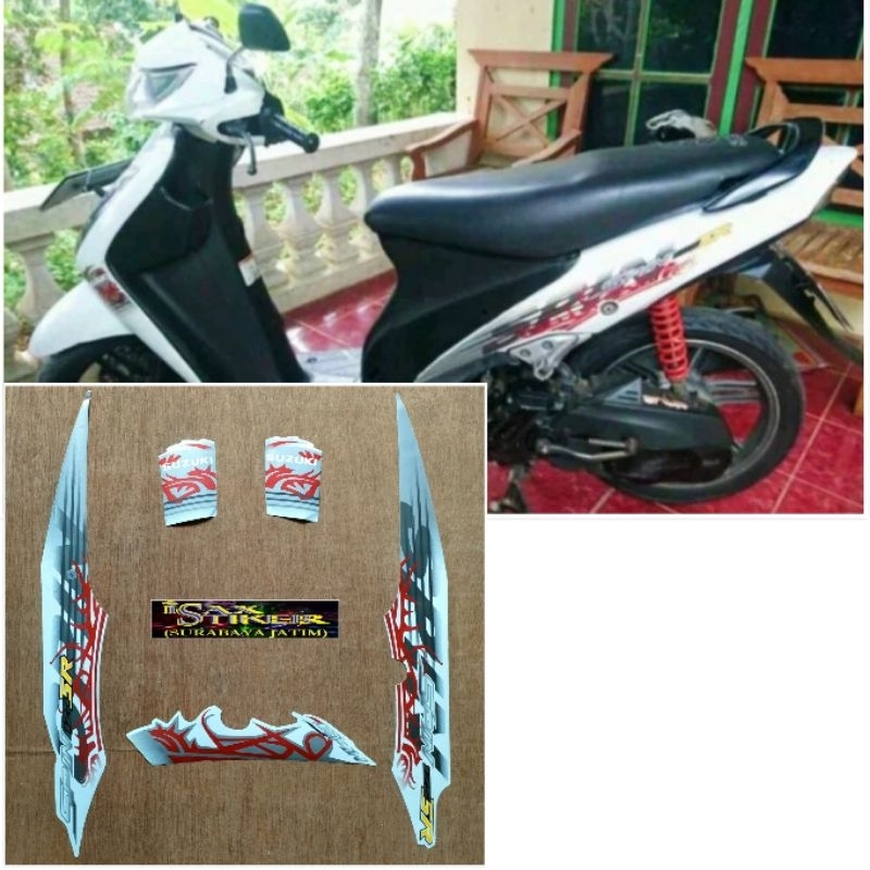 Jual Striping Original Suzuki Spin SR 125 putih tahun 2010 2011 ...