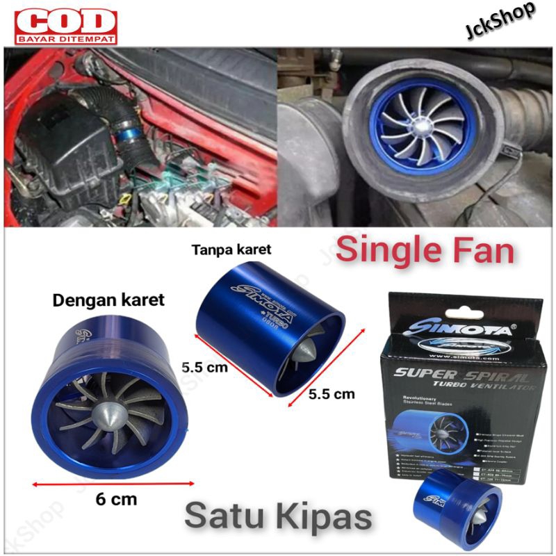 Jual Turbo Ventilator single Blade Fan Simota | Shopee Indonesia