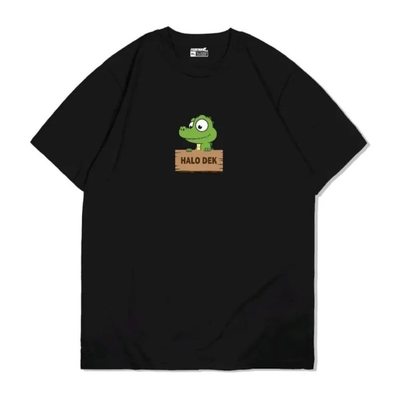 Jual KAOS VIRAL HALLO DEK SIMPEL NEW//KAOS KATAKATA VIRAL | Shopee ...