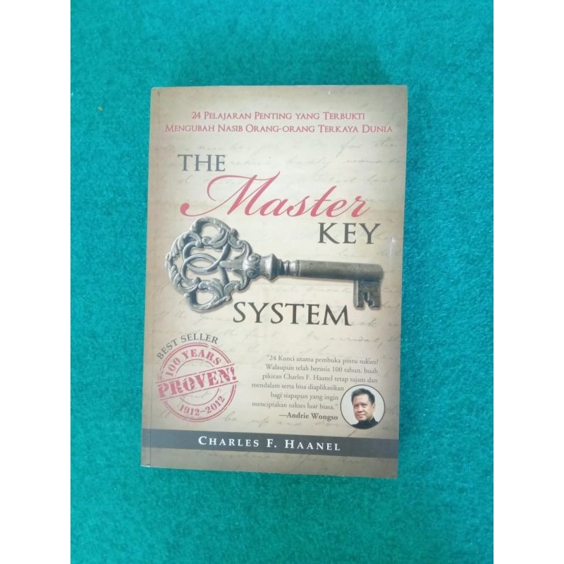 Jual ORIGINAL Buku The Master Key System - Charles F. Haanel | Shopee ...
