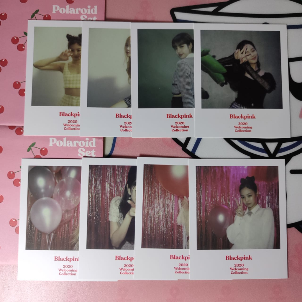 Jual SET Polaroid 2020 Welcoming Collection BLACKPINK JENNIE JISOO ROSE ...