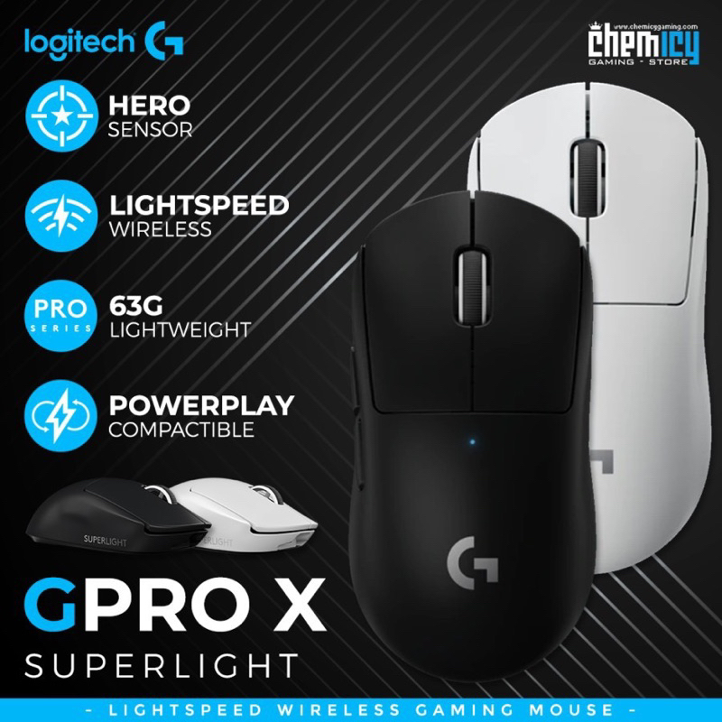 Jual Logitech G Pro X Superlight Wireless Gaming Mouse | Shopee Indonesia