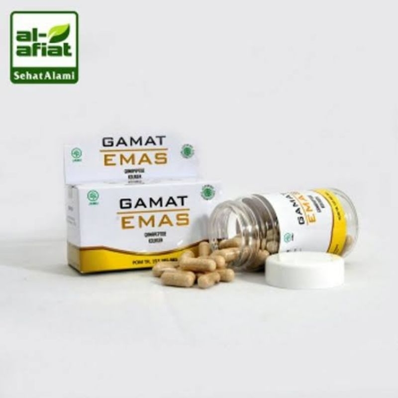Jual GAMAT EMAS 60 KAPSUL AL-AFIAT | Shopee Indonesia