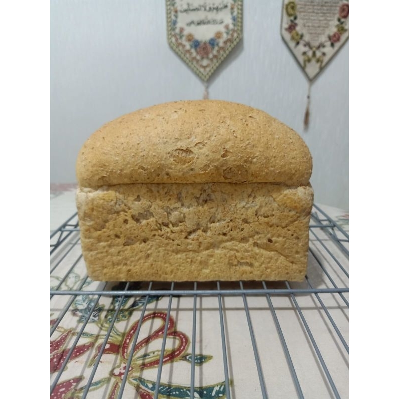 Jual Roti Tawar Gandum Whole Wheat Tanpa Gula & Non Dairy cocok untuk ...