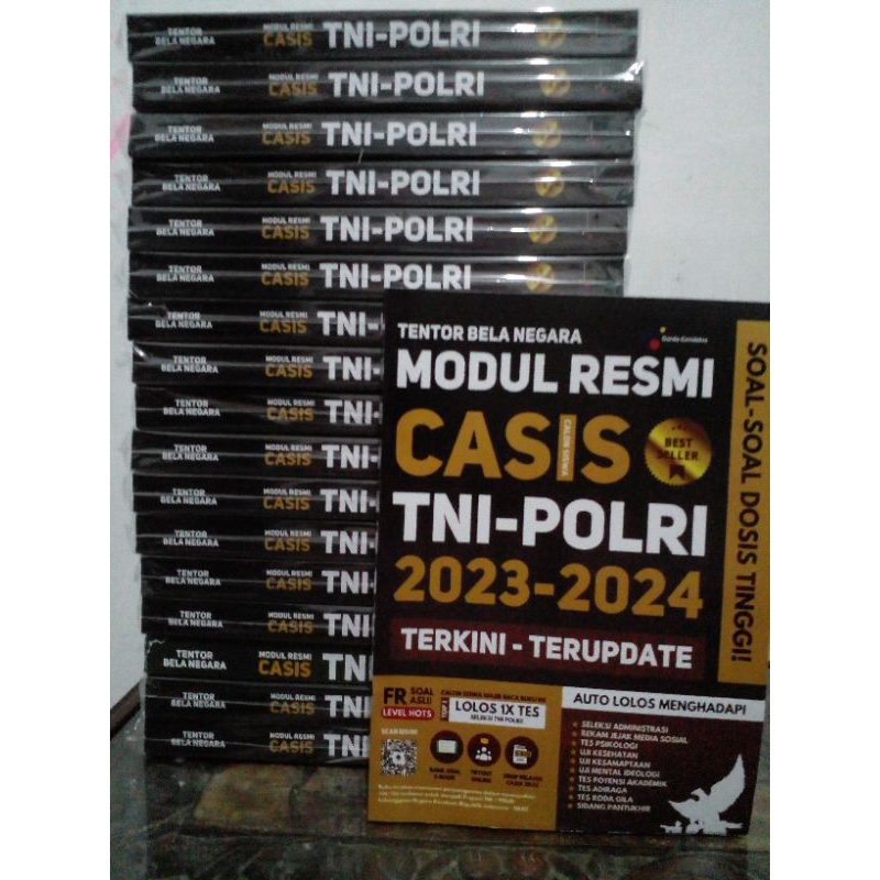 Jual MODUL RESMI CASIS TNI POLRI 2023 -2024 | Shopee Indonesia