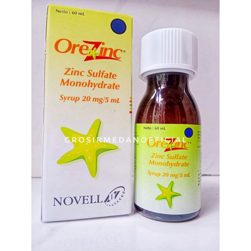 Jual OREZINC SIRUP 60 ML - ZINC KID SYR DIARE DAN KESEHATAN PENCERNAAN ANAK | Shopee Indonesia