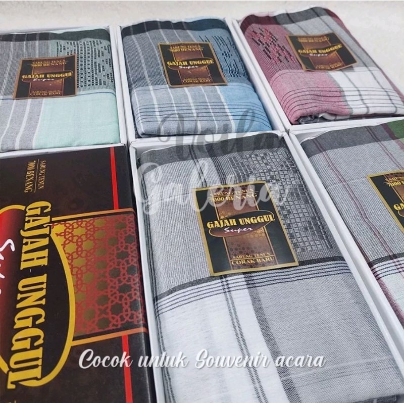Jual Sarung Tenun Gajah Unggul Super - Sarung Premium Murah Souvenir ...