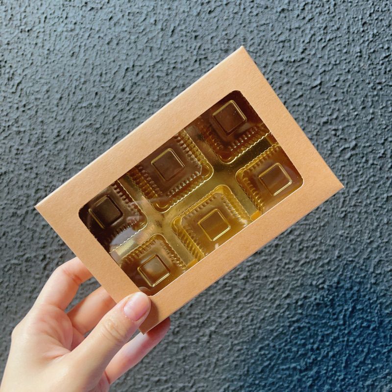Jual (MIN 5 pcs) box nastar 9/8/6/4 lubang, kotak packaging moaci mochi ...