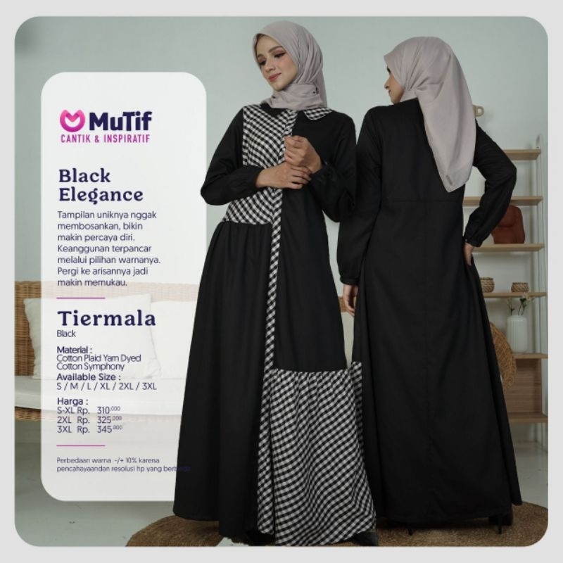Jual Gamis Mutif Tiermala | Shopee Indonesia