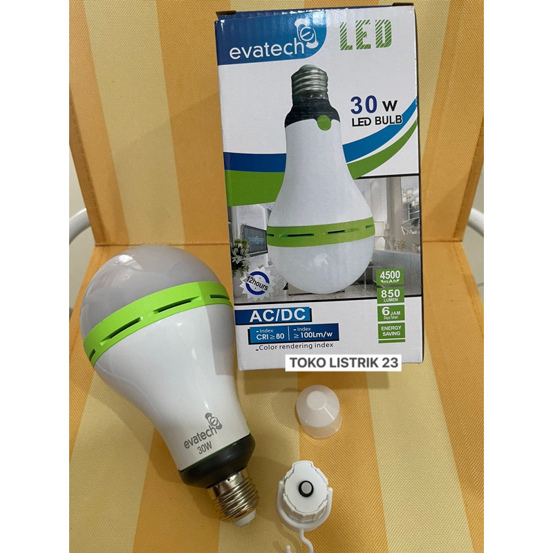 Jual lampu magic lamp evatech 30w (3 baterai) | Shopee Indonesia