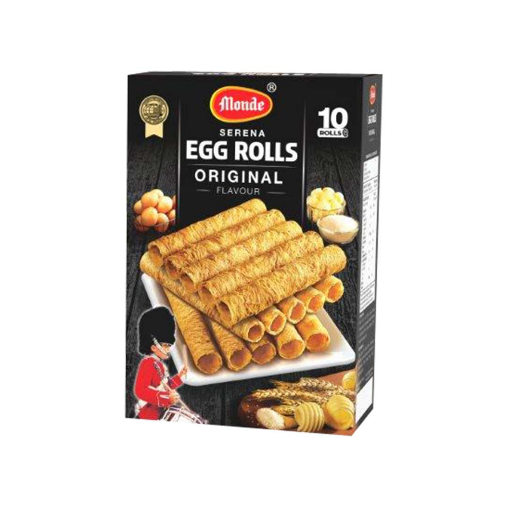 Jual Monde Serena Egg Roll Rasa Original / Chocolate / Pandan 70g ...