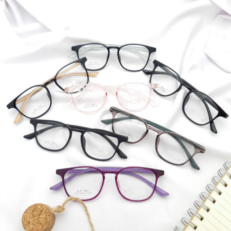 Jual Frame Kacamata Fashion Optik F2023 TR90 Lentur Fleksibel Custom ...