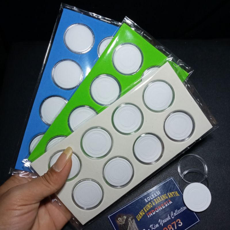 Jual Complete Set Of Coin Capsule Foam Box | Shopee Indonesia