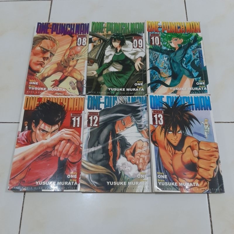 Jual [KOMIK PRELOVED] One-Punch Man by ONE & Yusuke Murata Vol. 8-13 | Shopee Indonesia