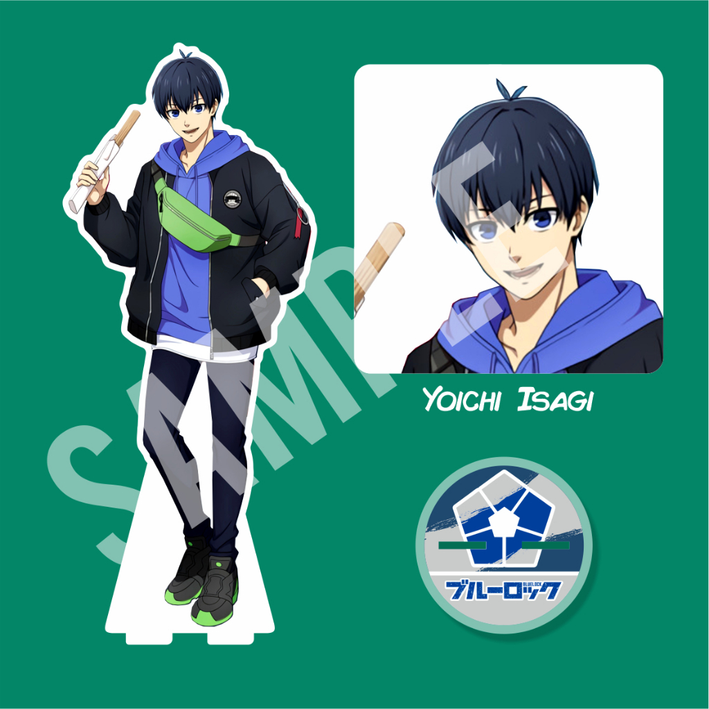 Jual Blue Lock Casual Pack B Standee Akrilik | Seishiro Nagi Itoshi Rin ...