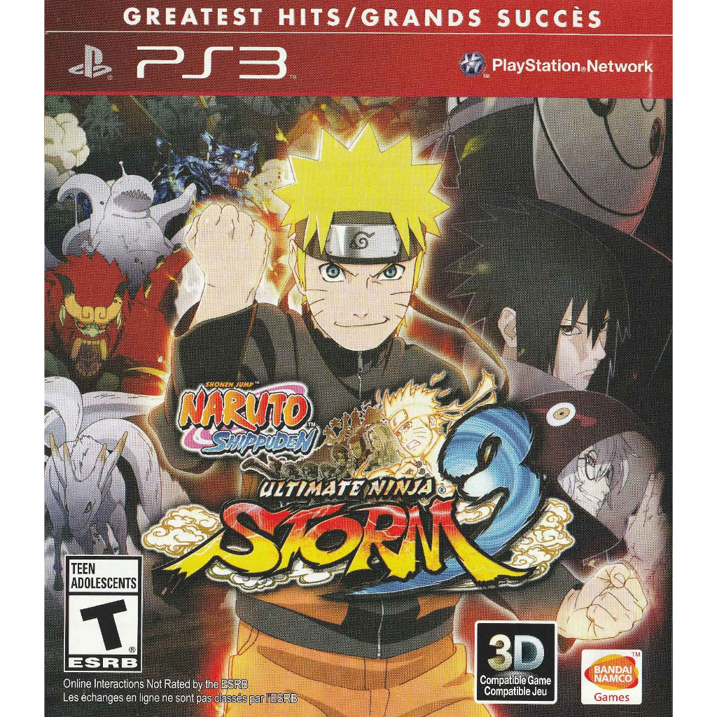 Jual KASET GAME PS3 PKG NARUTO ULTIMATE NINJA STORM 3 | Shopee Indonesia
