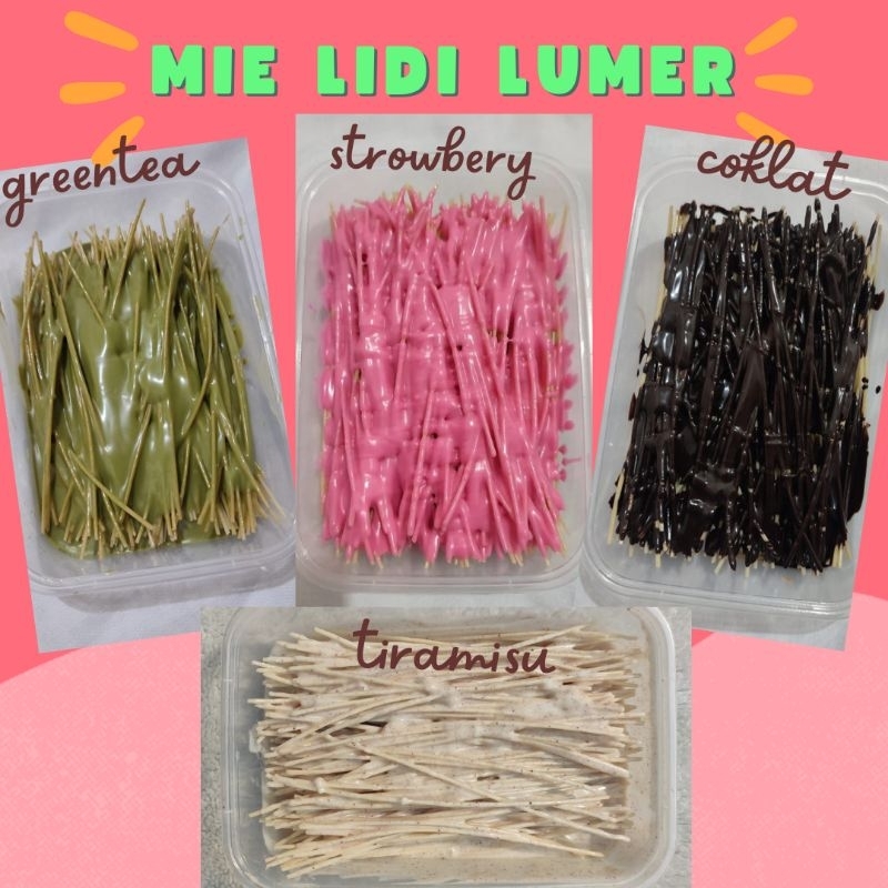Jual MIE LIDI LUMER KEMASAN BOX 500ML/MIE LIDI IJUK LUMER COKLAT ...