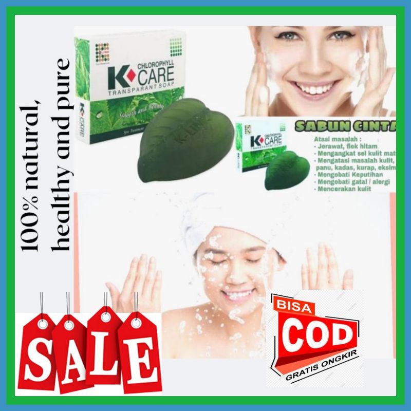 Jual Sabun Chlorophyll// chlorophyll transparant soap | Shopee Indonesia
