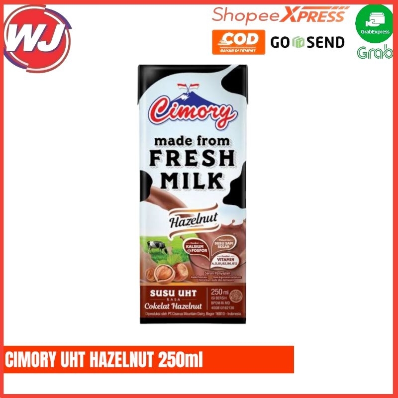 Jual CIMORY UHT FRESH MILK ALL VARIAN 250ml | Shopee Indonesia