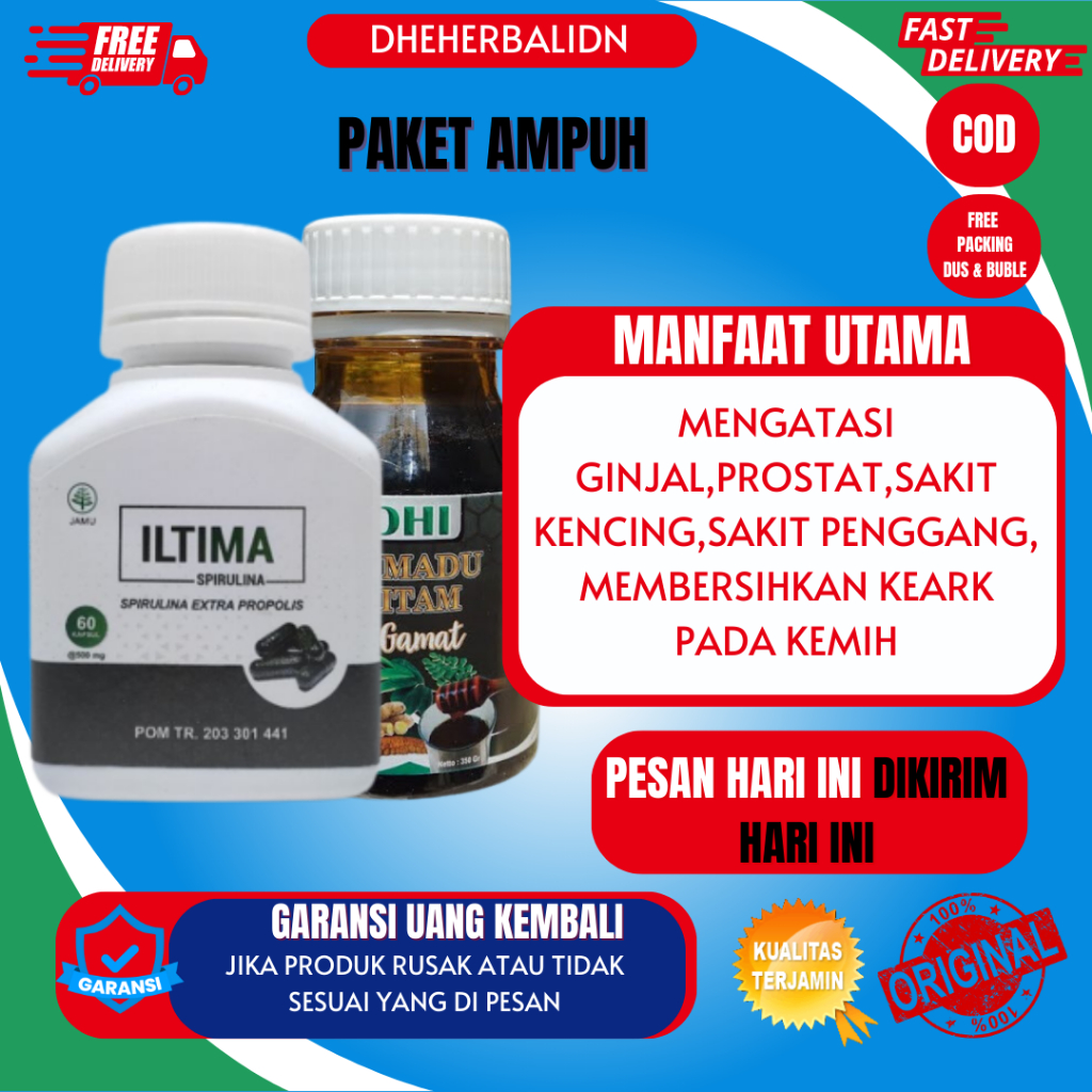 Jual ILTIMA Spirulina Obat Ginjal | OBAT Prostat | Kanker Prostat ...